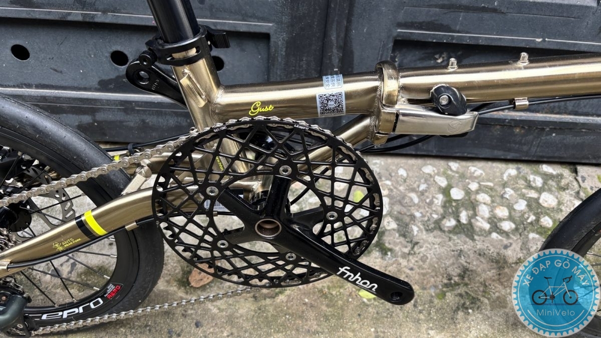 Fnhon Gust 16" màu titan - Xe Đạp Gò Mây