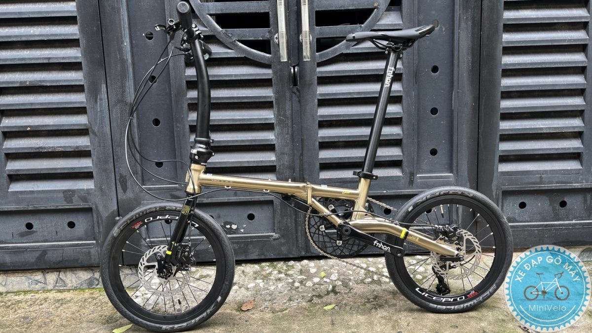 Fnhon Gust 16" màu titan - Xe Đạp Gò Mây