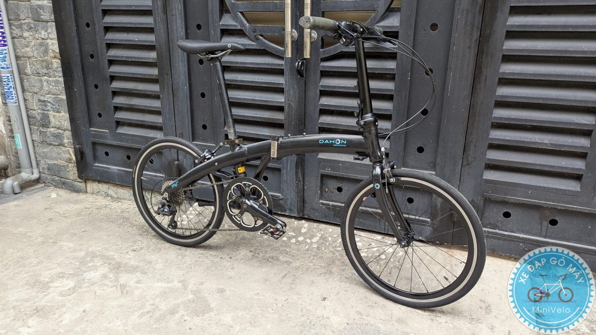 Xe đạp gấp Dahon MU SP9 màu đen (Diamond Black) - Xe Đạp Gò Mây
