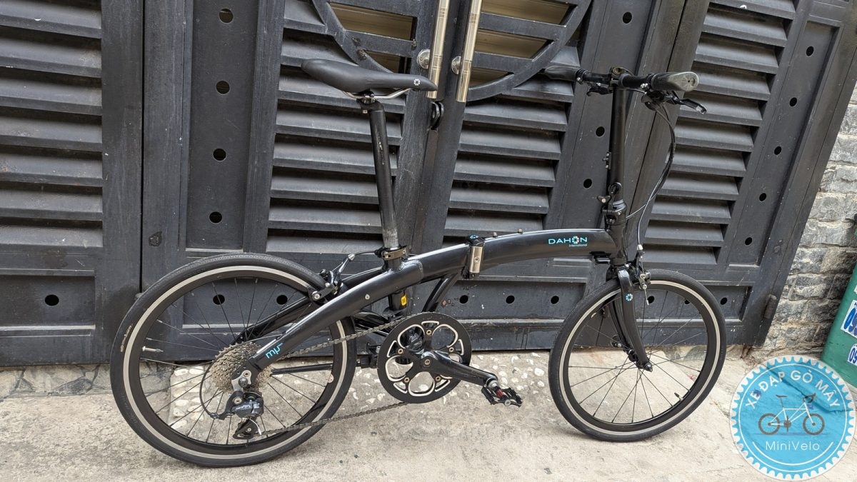 Xe đạp gấp Dahon MU SP9 màu đen (Diamond Black) - Xe Đạp Gò Mây