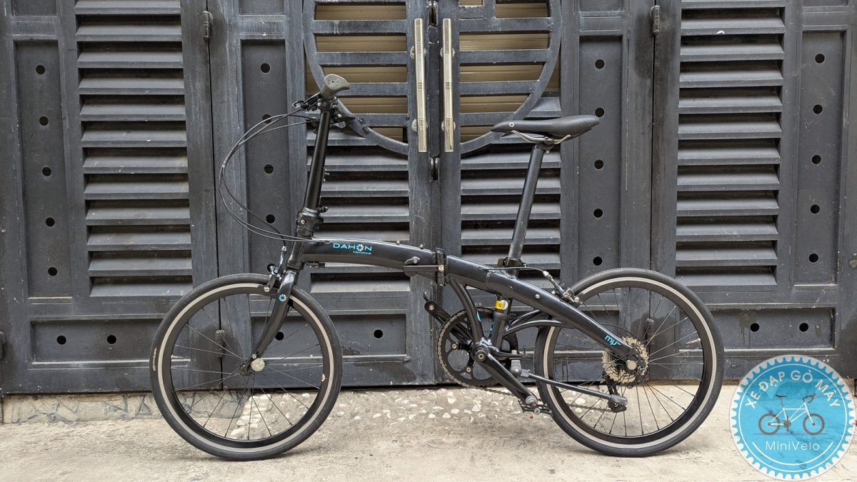 Xe đạp gấp Dahon MU SP9 màu đen (Diamond Black) - Xe Đạp Gò Mây